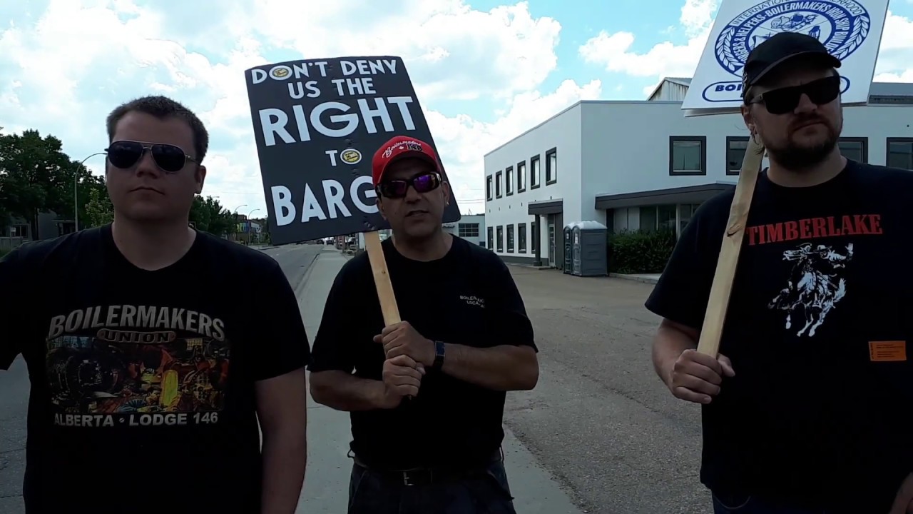 Boilermakers 146 LOCKED OUT - Cessco July 4 2020 Edmonton - YouTube