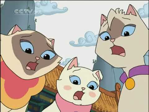 Sagwa, The Chinese Siamese Cat | Segment #73 Homesick Jun | 傻瓜猫 俊姨想家了 ...