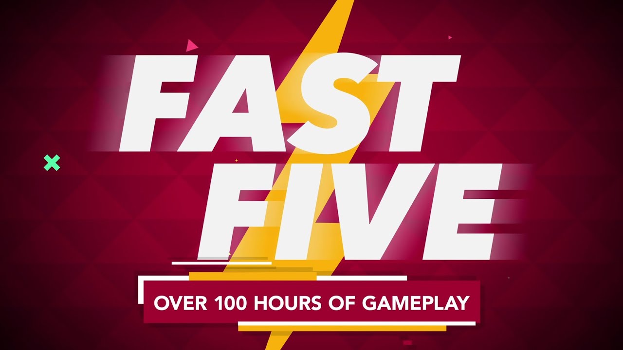 FAST FIVE | SWITCH GAMES WITH OVER 100 HOURS OF GAMEPLAY - YouTube