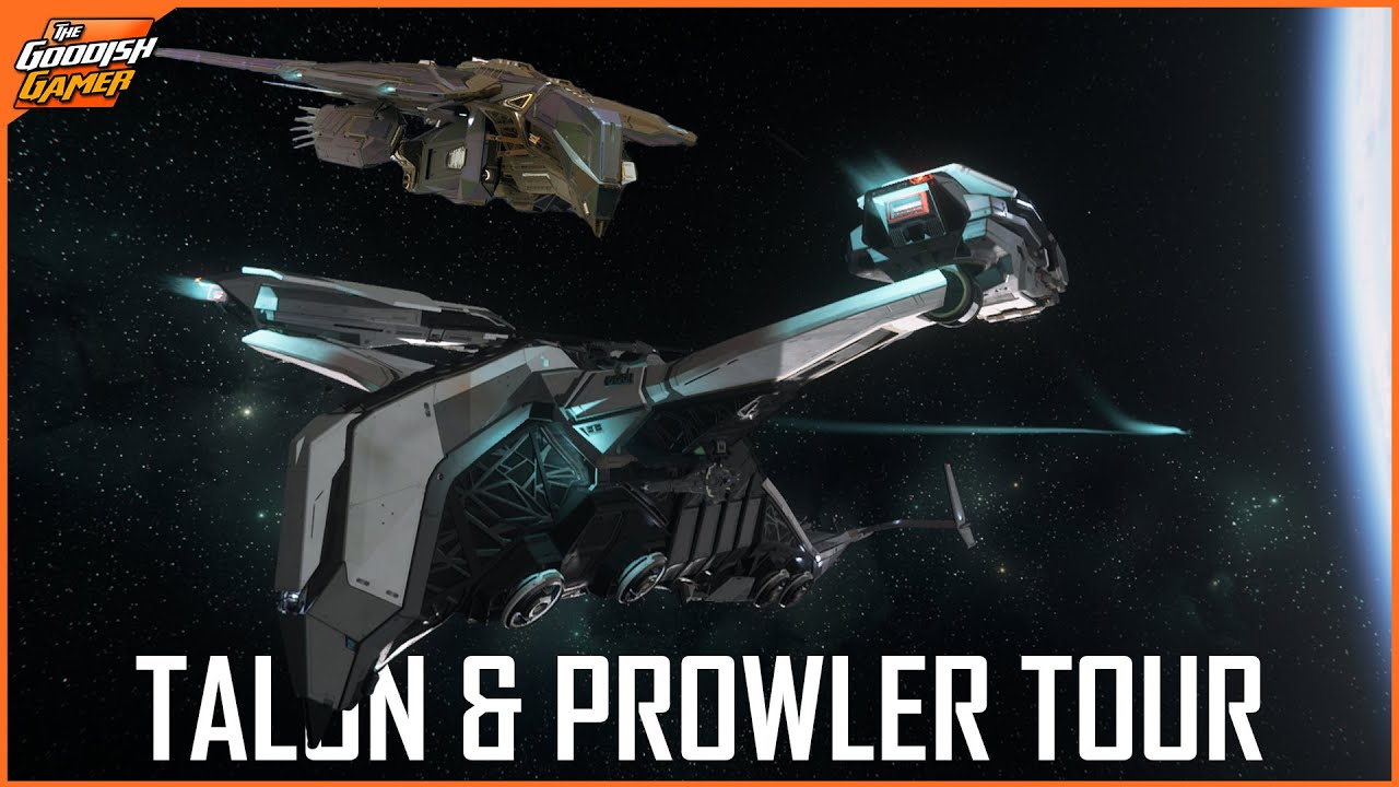 Touring The Talon Shrike and Prowler In One Video - Star Citizen - YouTube