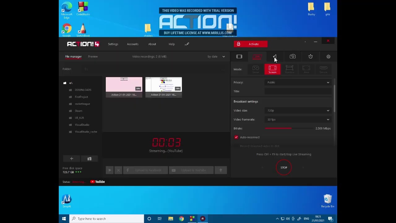 Test broadcast - YouTube
