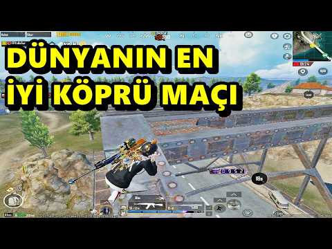 DÜNYANIN EN İYİ KÖPRÜ MAÇI ! TÜM HARİTA GELDİ BATUR GAME SOLO SQUAD PUBG MOBİLE