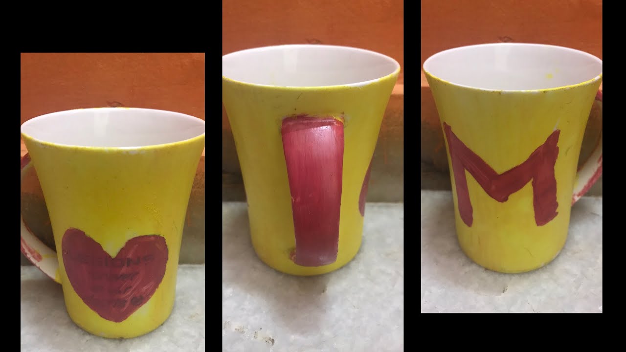My sweet darling designing a cup . Cup design idea. - YouTube