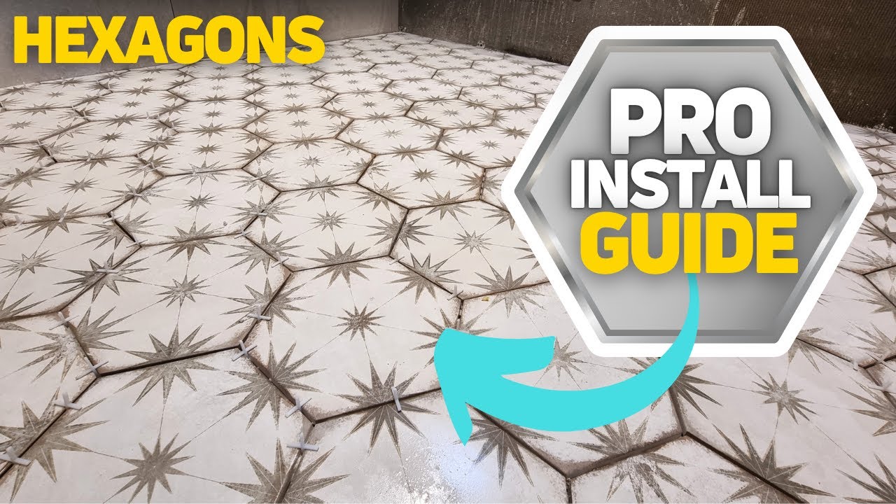 Installing Hexagon Floor Tiles | Easy Pro DIY Install Guide! - YouTube