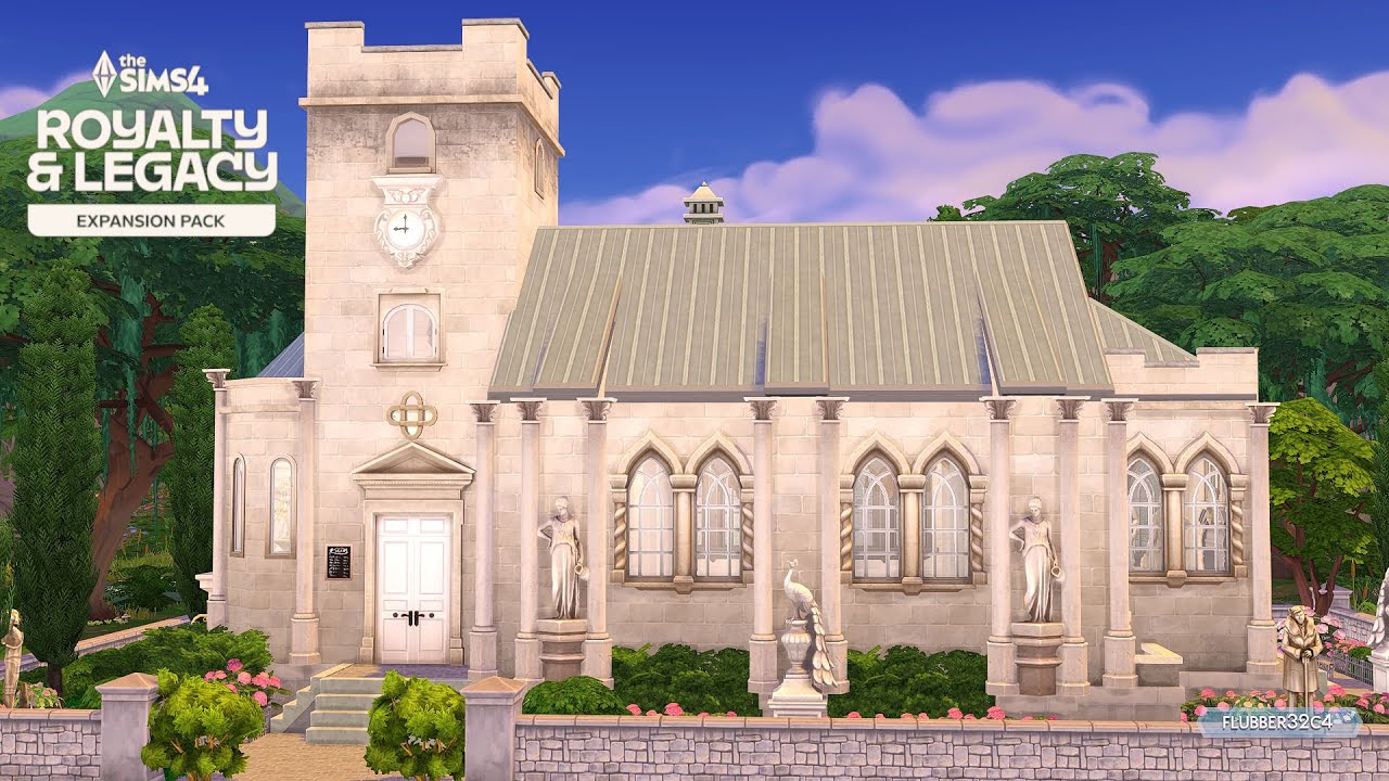 ROYAL CHAPEL 👑 The Sims 4 - Royality & Legacy Pack - EARLY ACCESS - YouTube