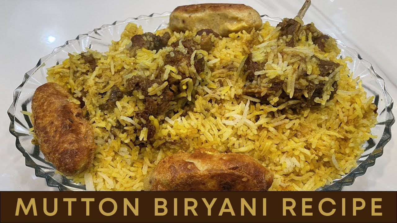 Mutton Biryani | Spicy Mutton Biryani | Pakistani Mutton Biryani | Easy ...