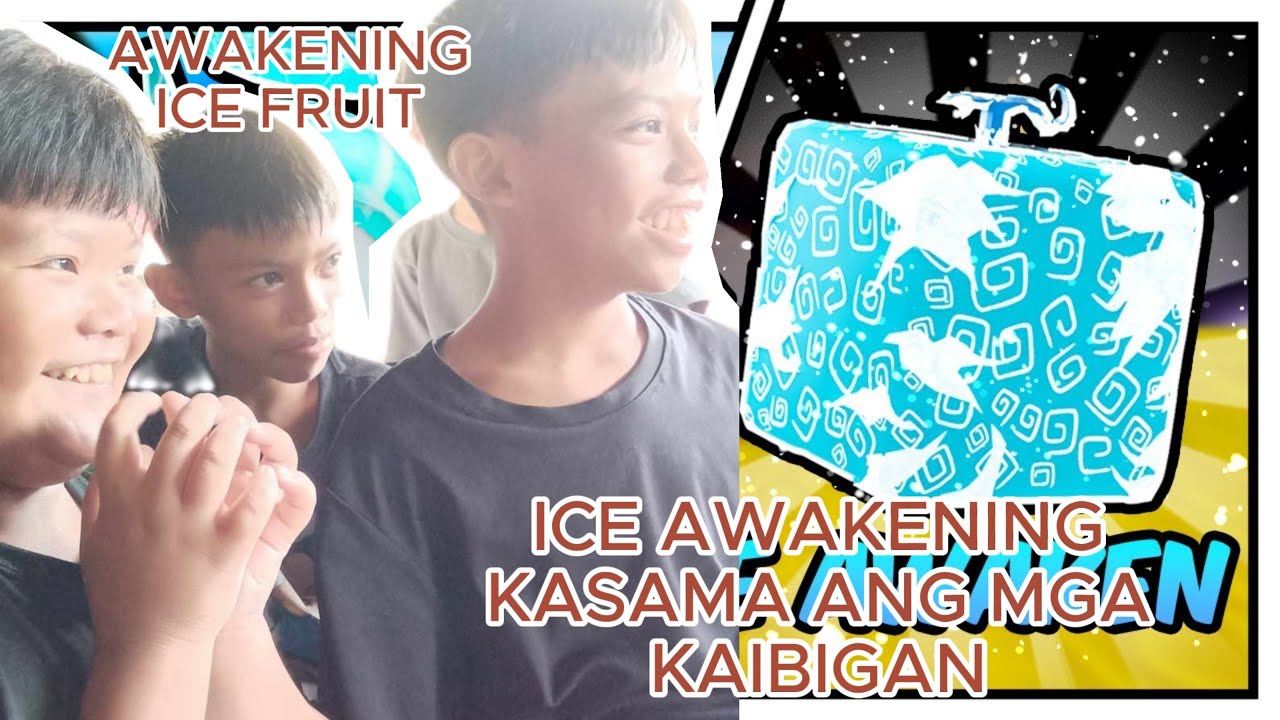 RAIDING MY ICE FRUIT | Blox Fruit Ice Fruit Awakening Part 1 - YouTube