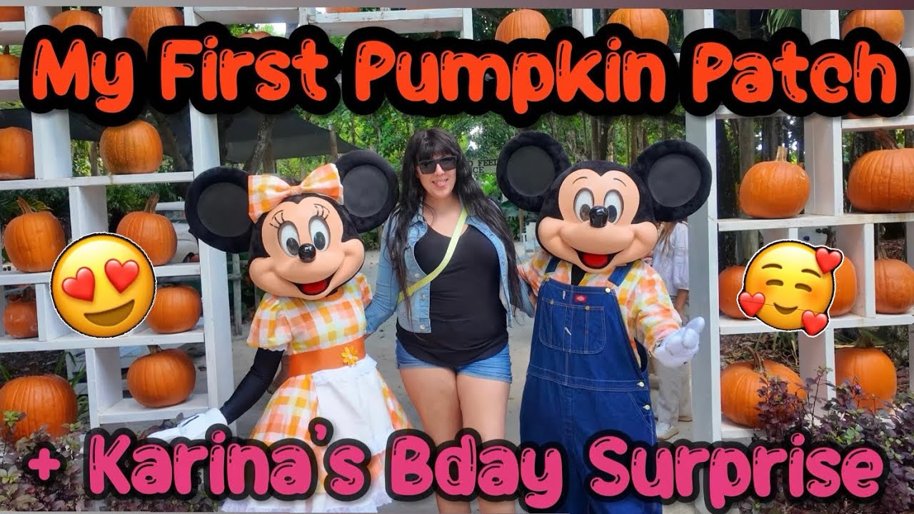 MY FIRST PUMPKIN PATCH - Family Edition + KARINA’S BELATED BIRTHDAY ...