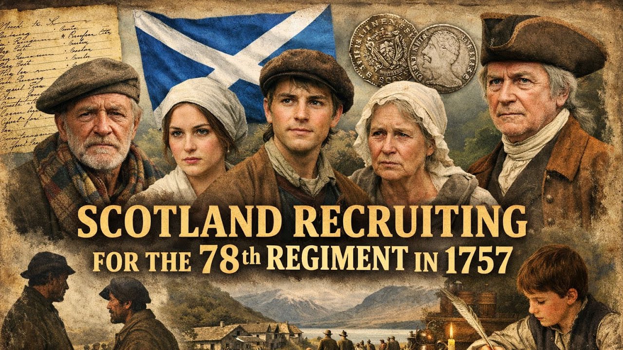 Scotland Recruiting of the 78th Regiment in 1757 - YouTube