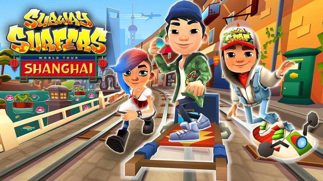 Subway Surfers World Tour 2017 Shanghai Lee Run (Android Gameplay ...