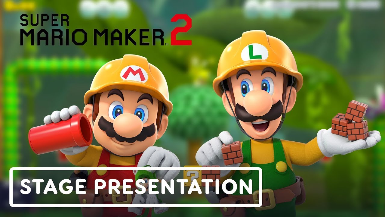 Super Mario Maker 2 Nintendo Treehouse Presentation (Pt. 2) - E3 2019 ...