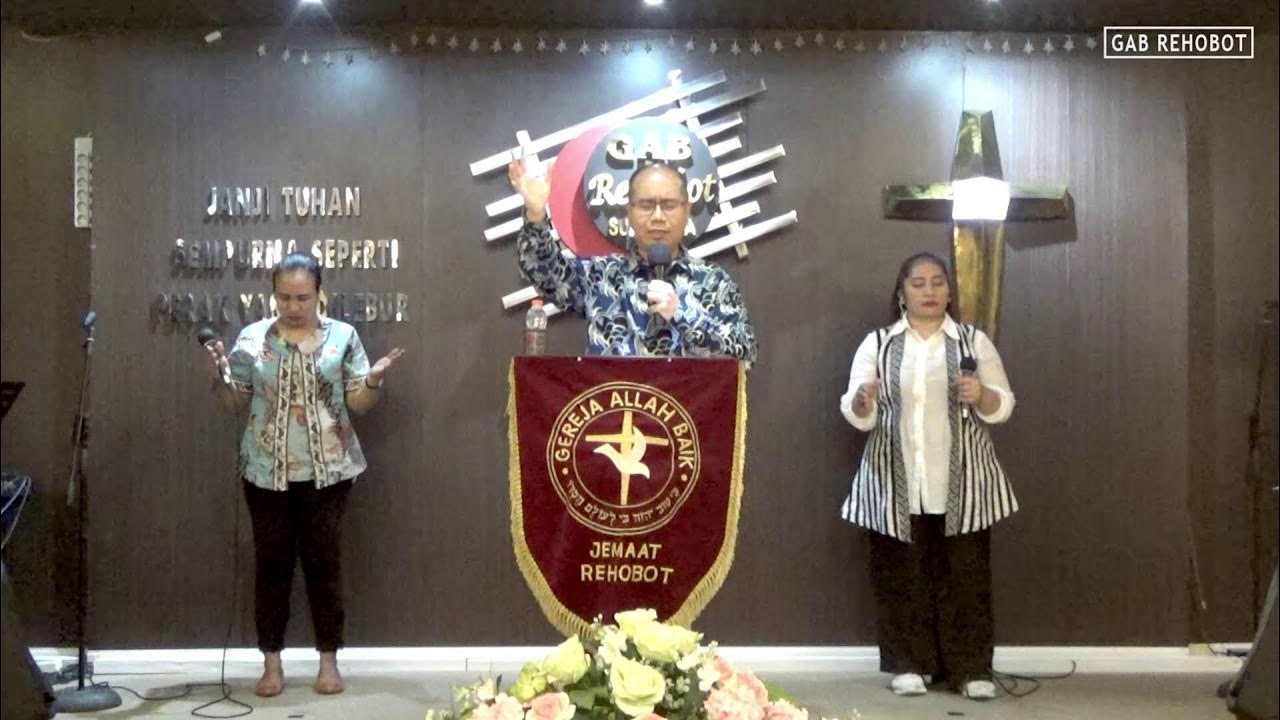 GAB REHOBOT | IBADAH DOA MALAM 12.06.2024 | Pdm. Gunawan - YouTube
