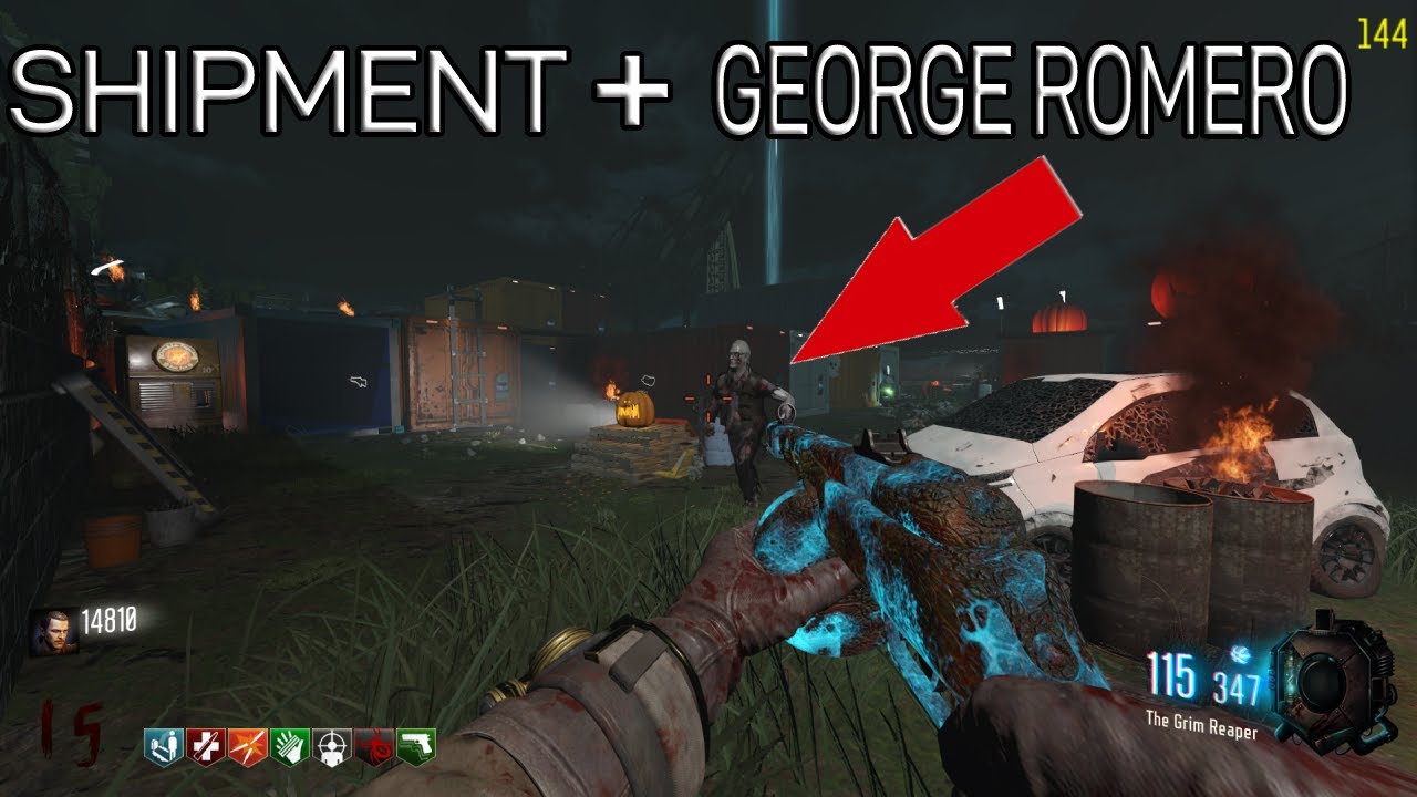 GEORGE ROMERO ON SHIPMENT ZOMBIES!! - YouTube