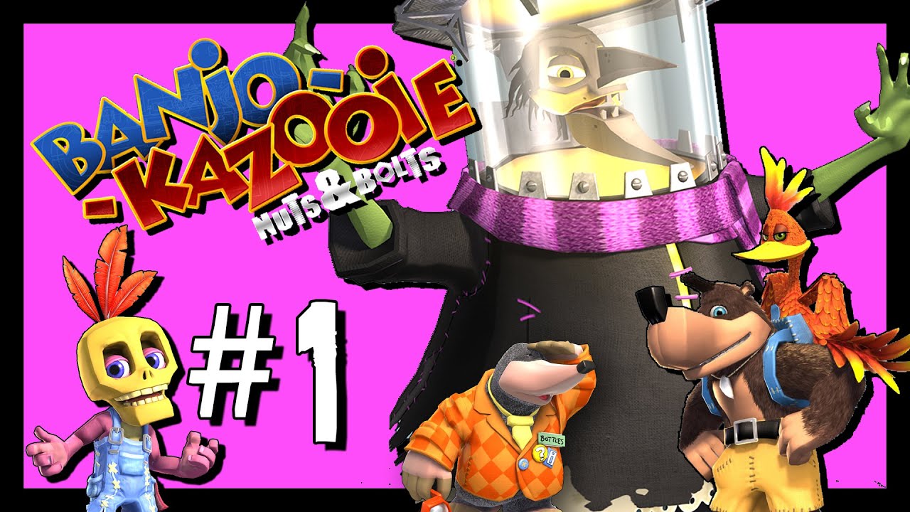 Banjo-Kazooie: Nuts & Bolts - EP1 - Trolley Racing - Pals Inc. - YouTube