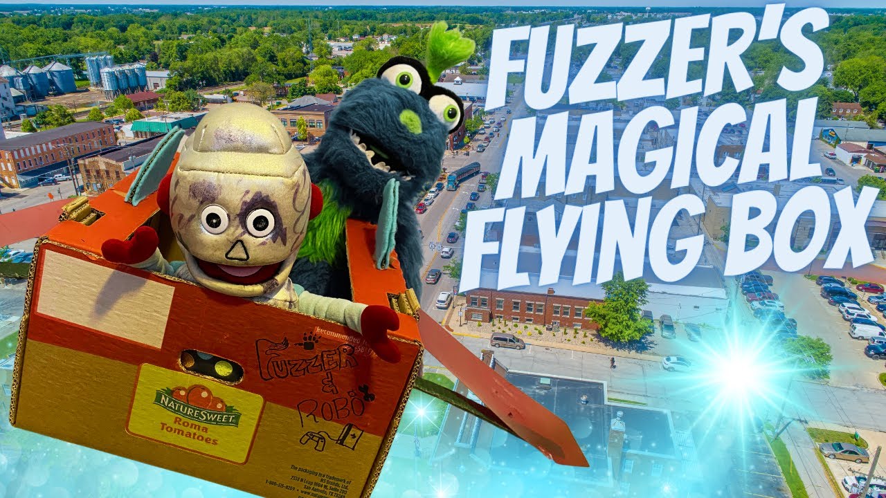 The Adventures Of Fuzzer (Original Series): Fuzzer's Magical Flying Box ...