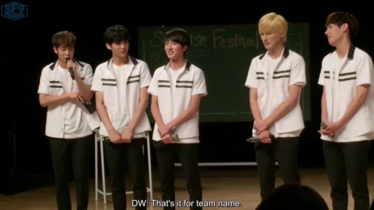 [ENG] 160827 SF9 Surprise Festival 9 1st Fanmeeting _ Team Introduction ...
