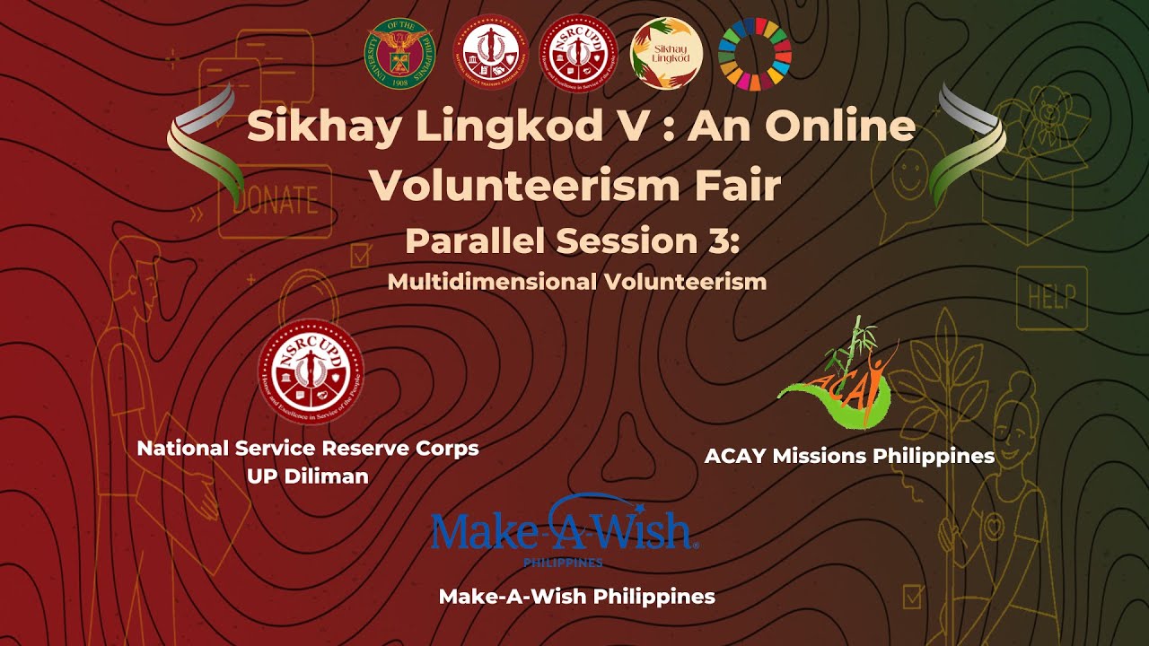 Sikhay Lingkod V: Parallel Session 3 -Multidimensional Volunteerism ...