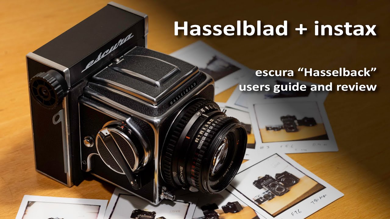 “Hasselback” Instax back for Hasselblad, Users guide / review - YouTube