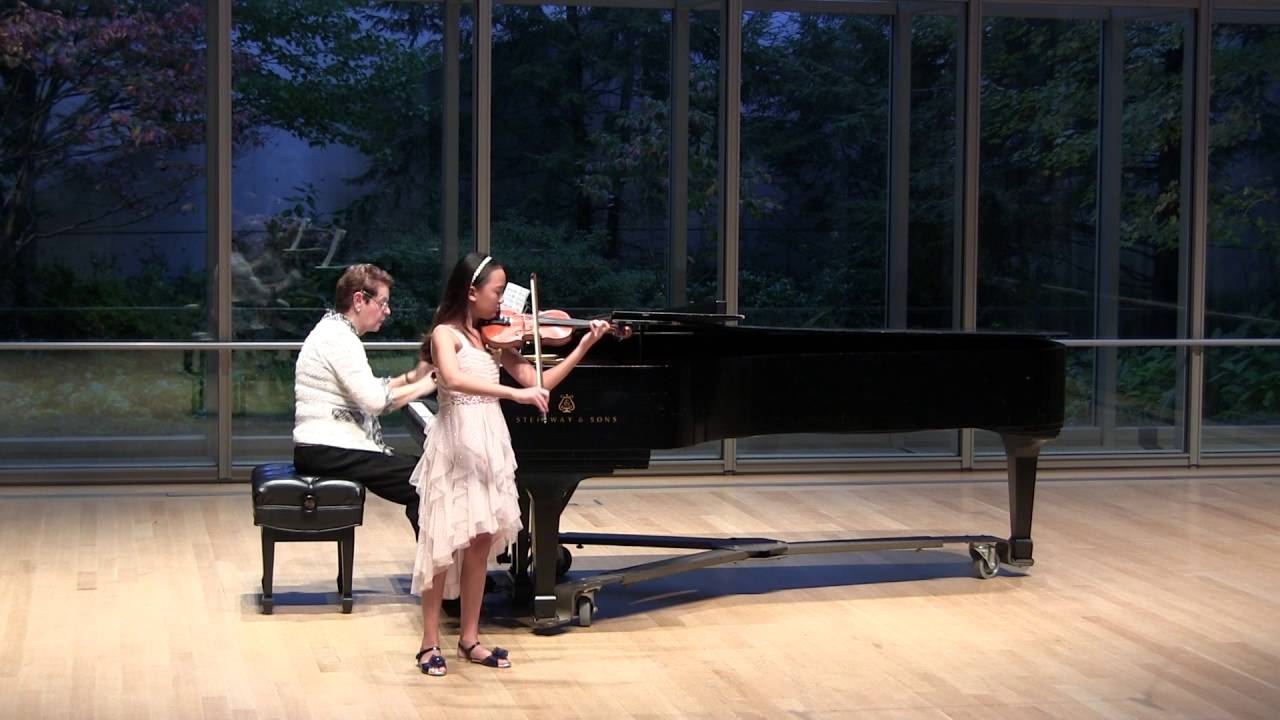 Isabella Lin CIM 2016 Fall Violin Recital 1 - Vieuxtemps Ballade et ...