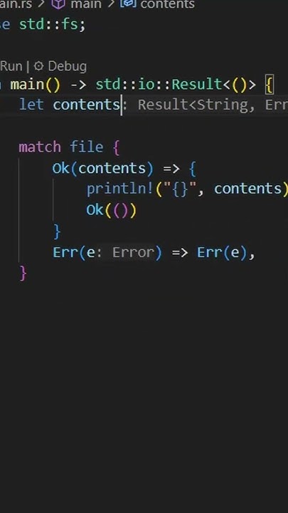 Simplify Error Handling in Rust with the ? Operator! - YouTube