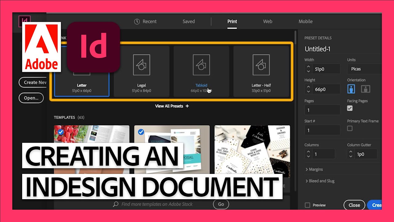Creating an InDesign Document | Digital Publishing with Your Students ...