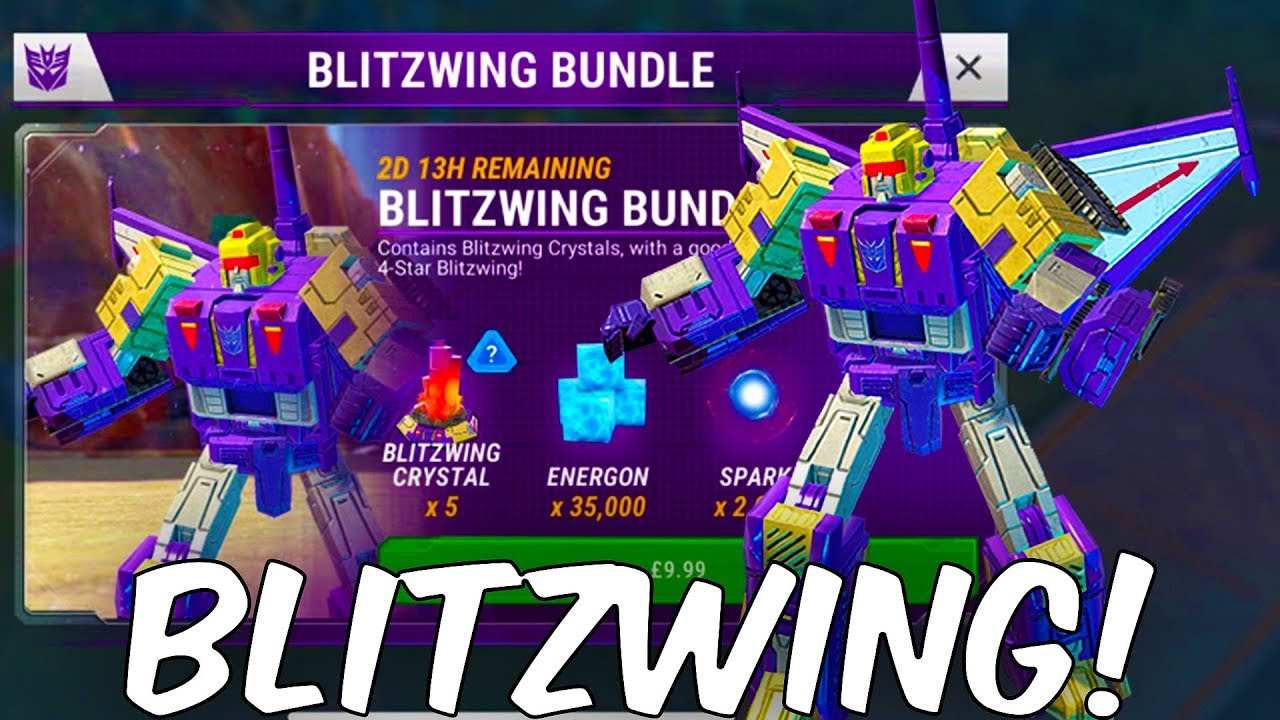 BLITZWING CRYSTAL OPENING! - TRANSFORMERS: Earth Wars - YouTube