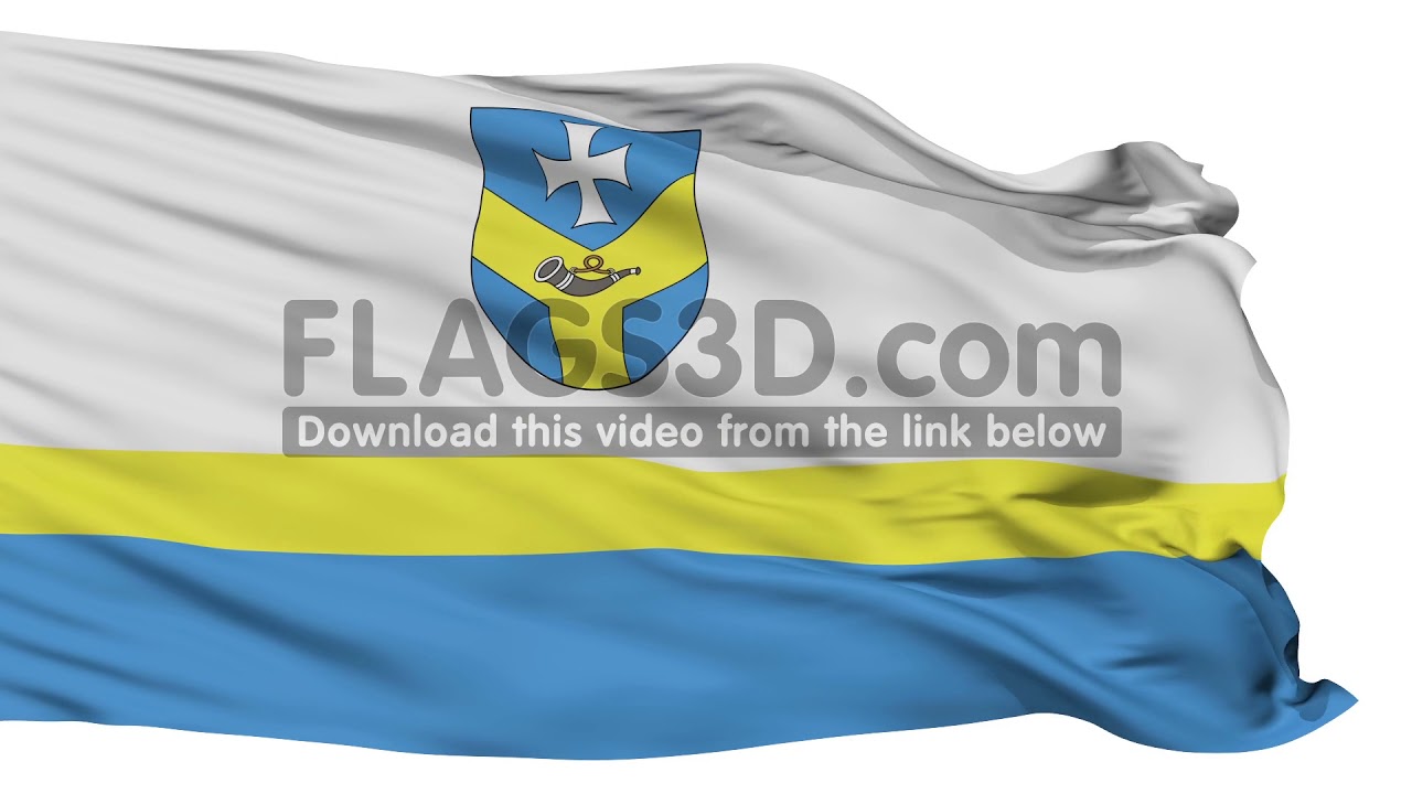 Isolated Baran city flag, Belarus - YouTube