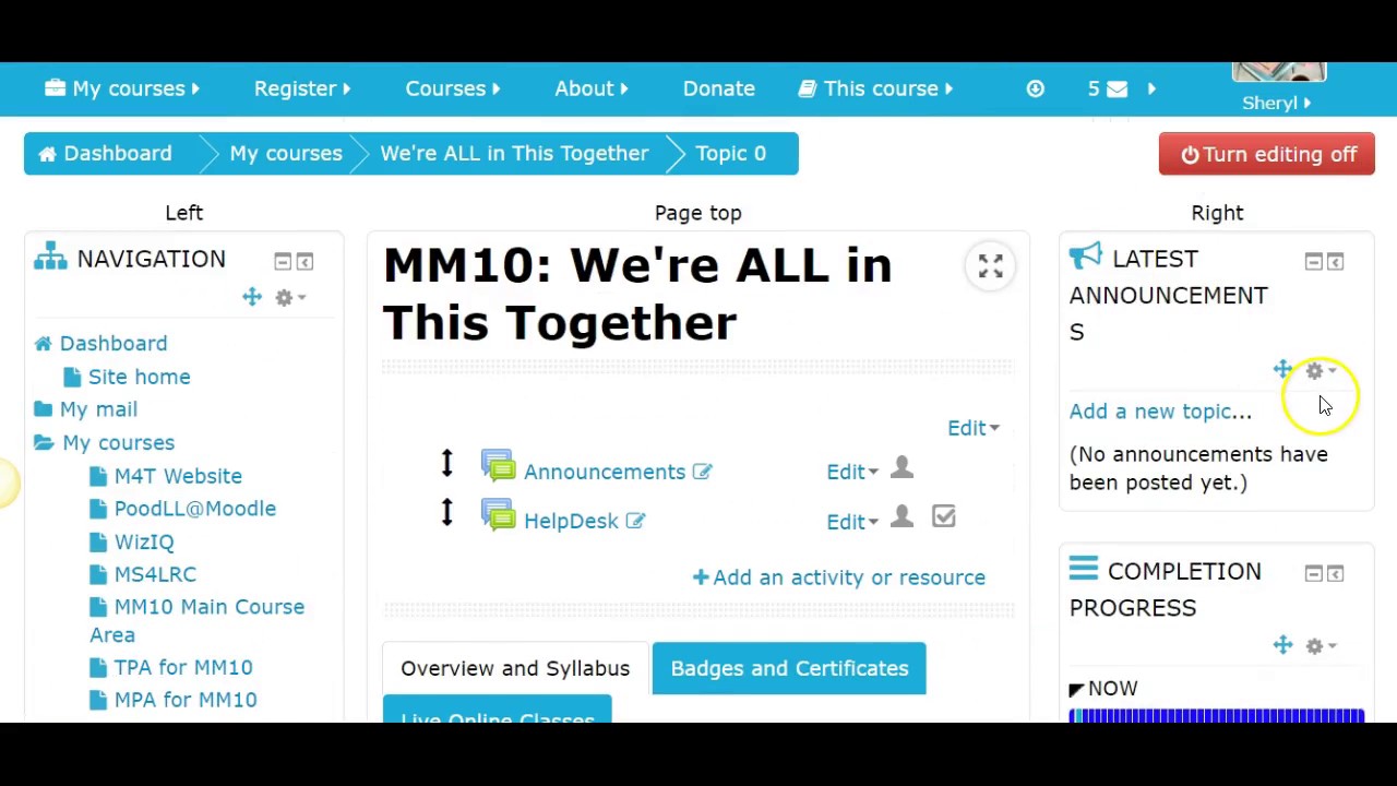 MM10 DIY Moving Blocks in a Course - YouTube
