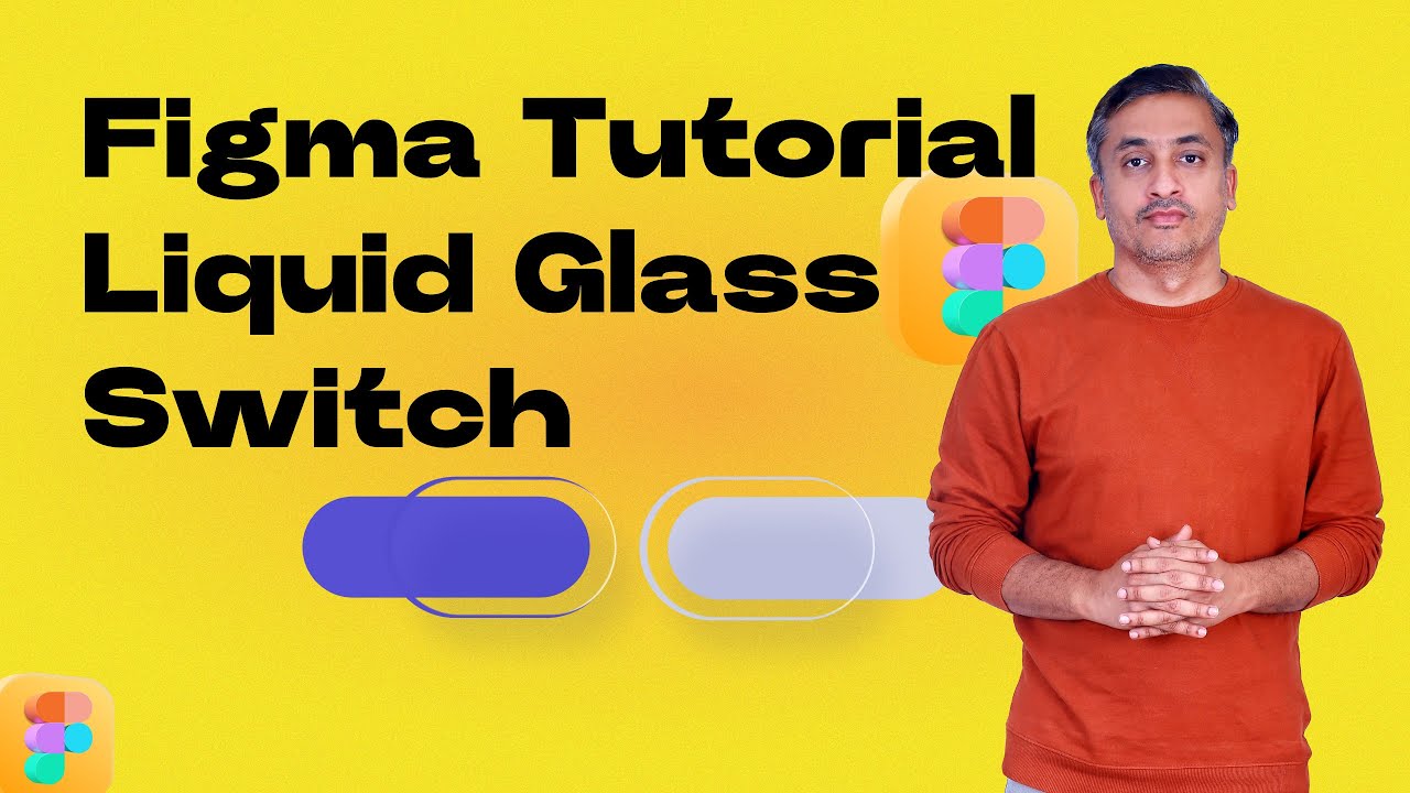 Figma Tutorial Liquid Glass Switch Animation | Learn Figma in Malayalam ...