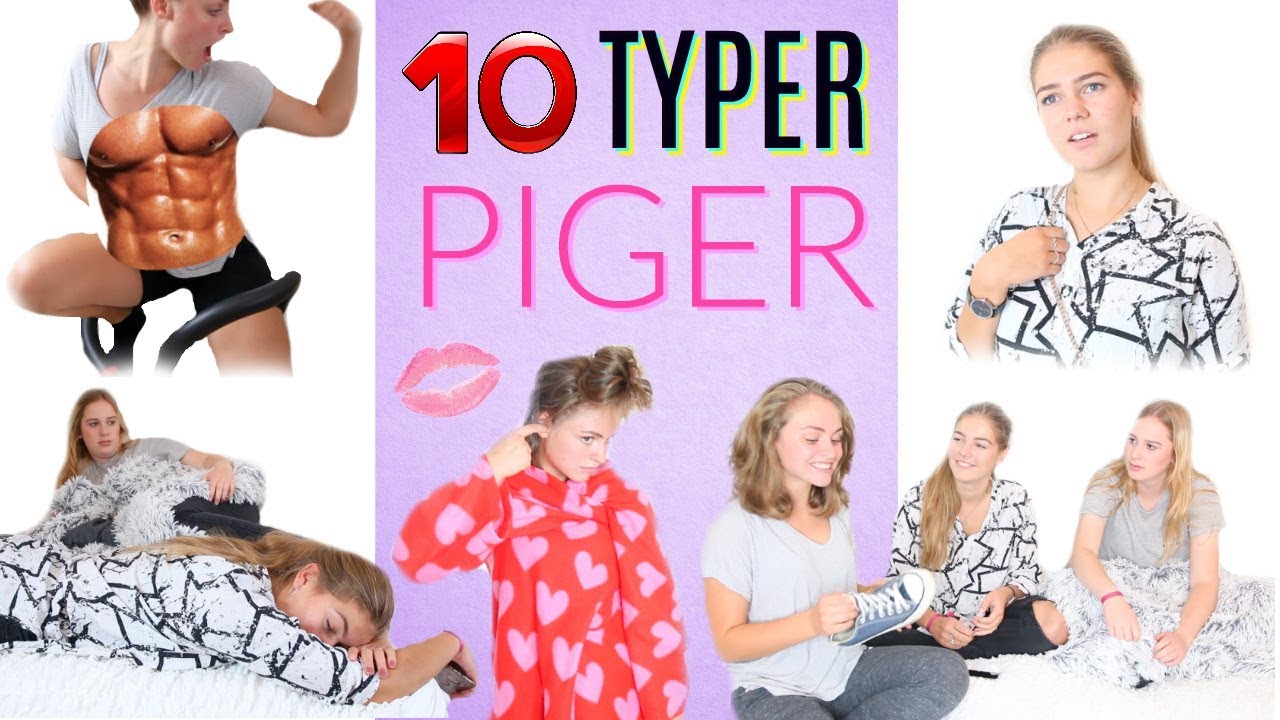 10 typer piger - YouTube