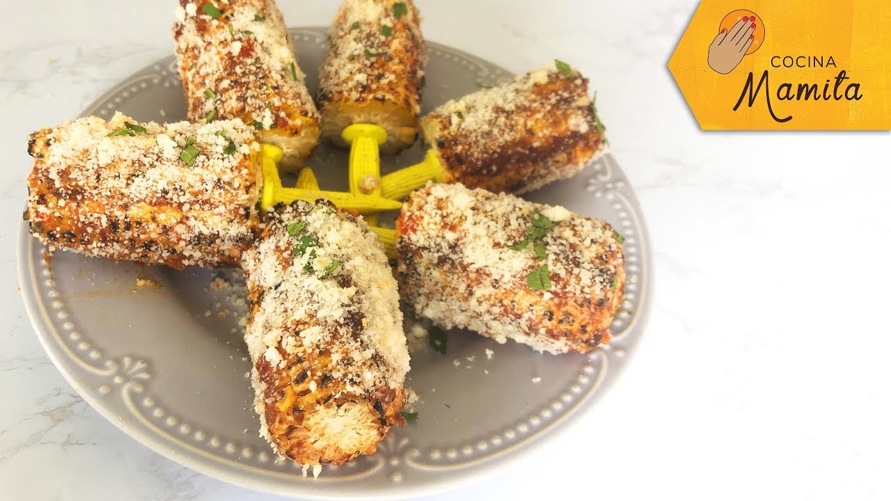 ELOTES QUEMADOS EN ESTUFA | Cocina Mamita - YouTube