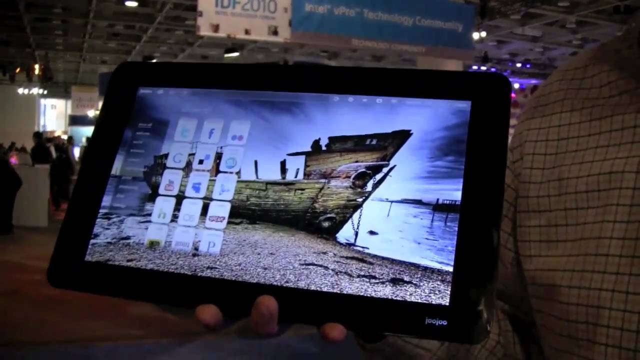 JooJoo Tablet Hands On - YouTube