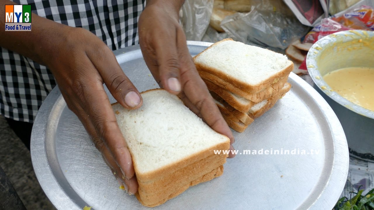 Most Popular Bread Cutlet In India - BREAD BAJJI | BREAD CUTLET MAKING ...