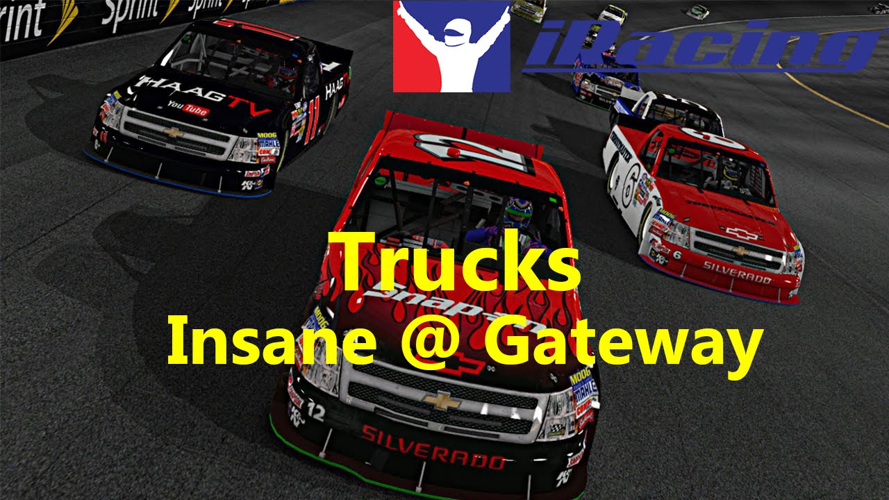iRacing - Insane (Trucks @ Gateway) - YouTube