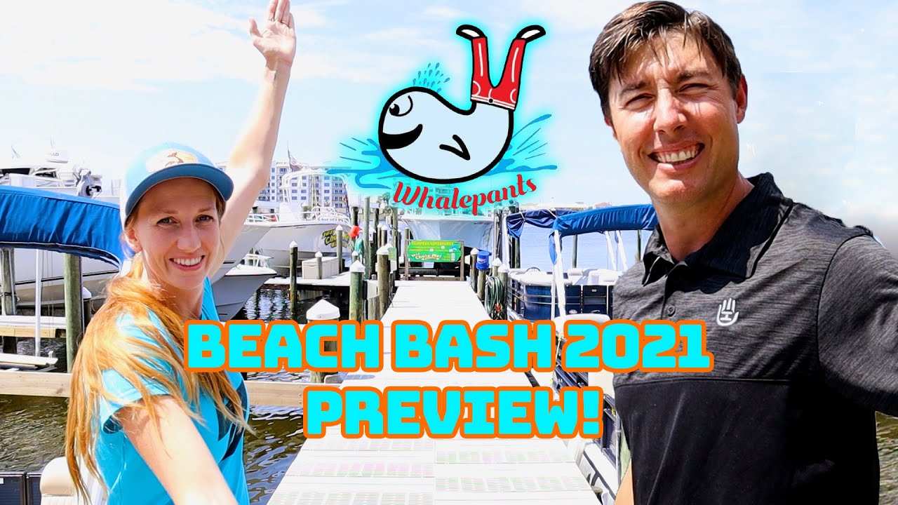 Disc Golf on the Beach in October! Beach Bash 2021 - YouTube