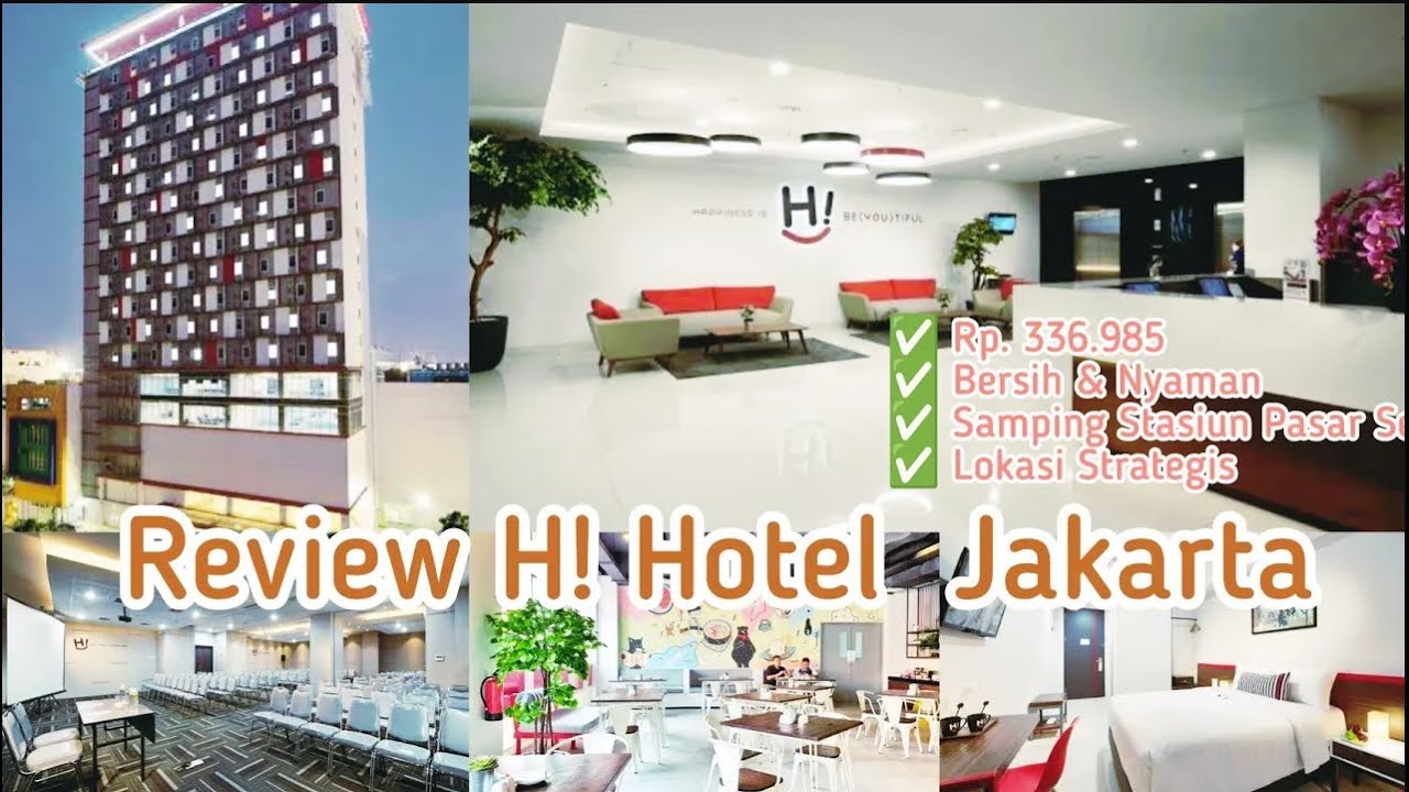 REVIEW HI HOTEL SENEN JAKARTA 300 RIBUAN BERSIH BAGUS - YouTube