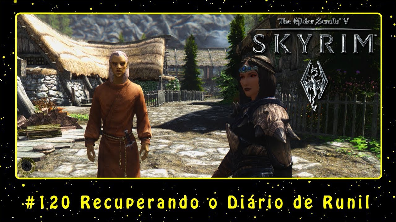 The Elder Scrolls V: Skyrim (PC) #120 Recuperando o Diário de Runil ...
