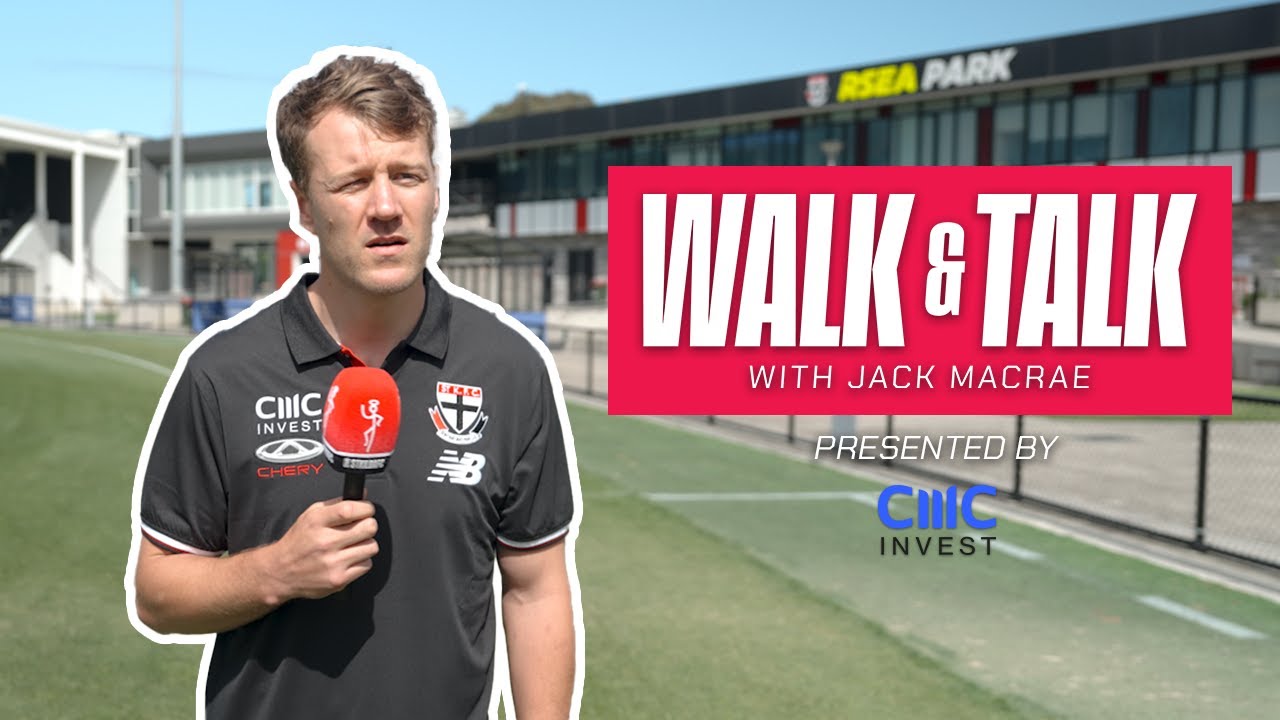 WHY Did Jack Macrae Choose The Saints? | Take an Exclusive Walk with ...