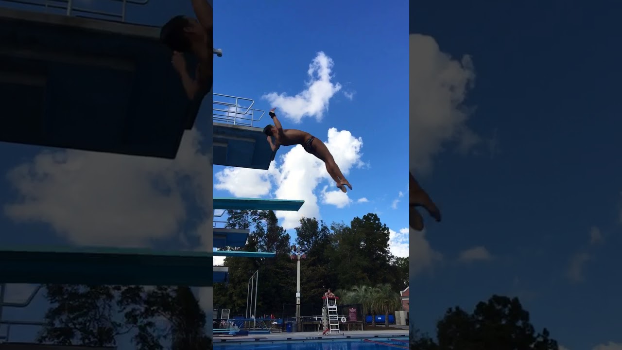 AIDAN FAMINOFF - Reverse two and a half pike off springboard - YouTube