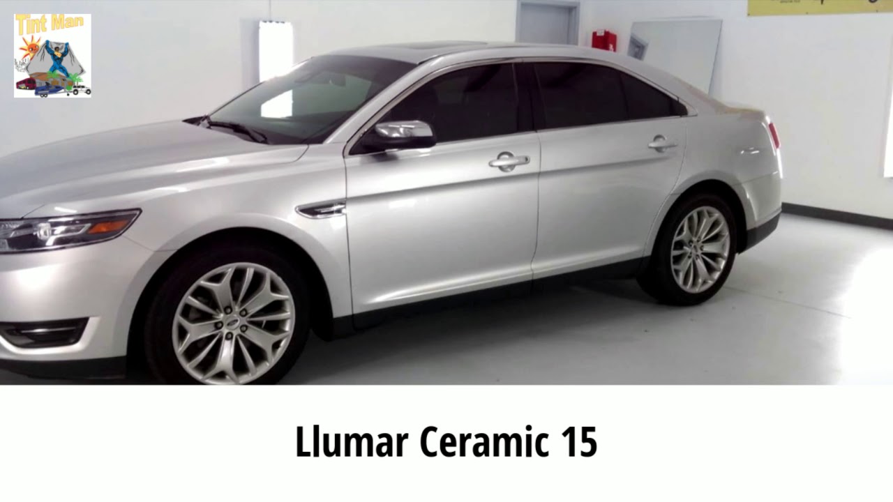Llumar Ceramic CTX 15% Window Film installed on a Ford Taurus at Tint ...