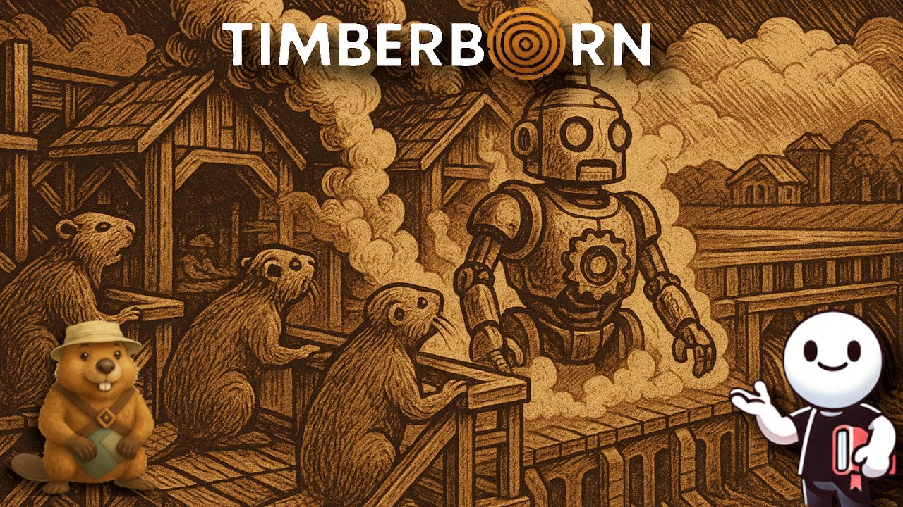 Beaver Power Activate - Beep Boop Beep Boop! | Timberborn - Hard ...