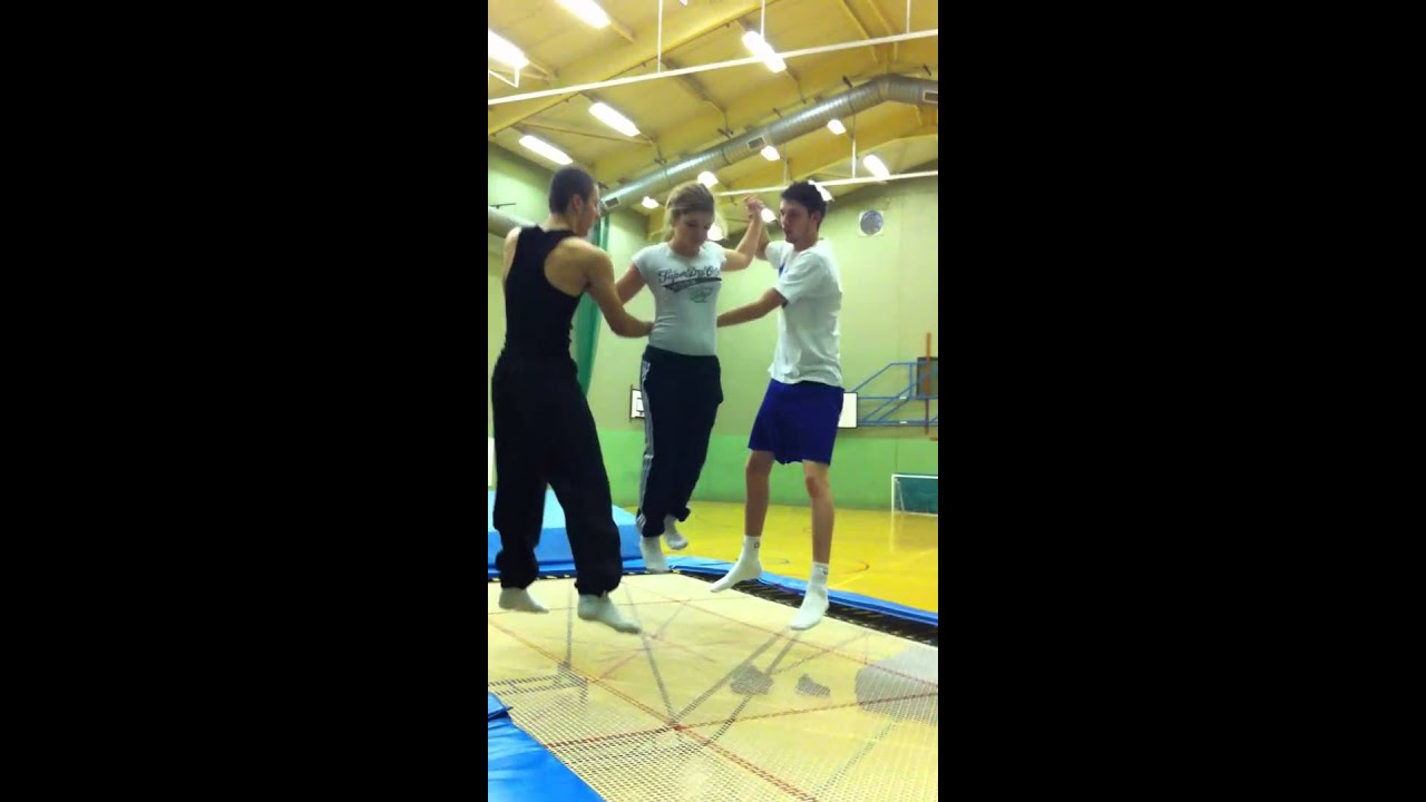 Jamie Assisted Backflip 2 - YouTube