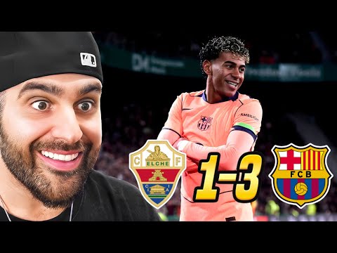 FC Barcelona DEMOLISH 3-1 Elche | I THINK I'M IN LOVE...