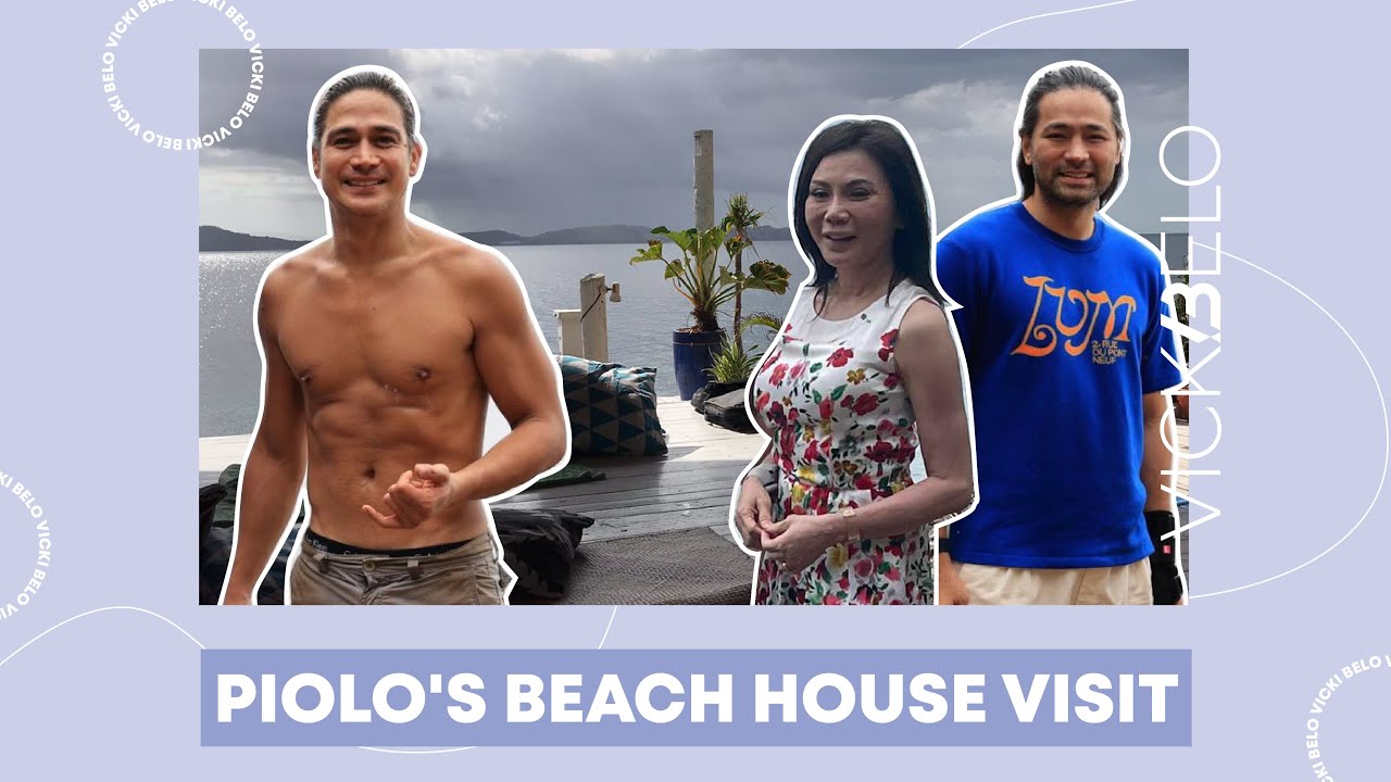 Piolo’s Beach House Visit | Vicki Belo - YouTube