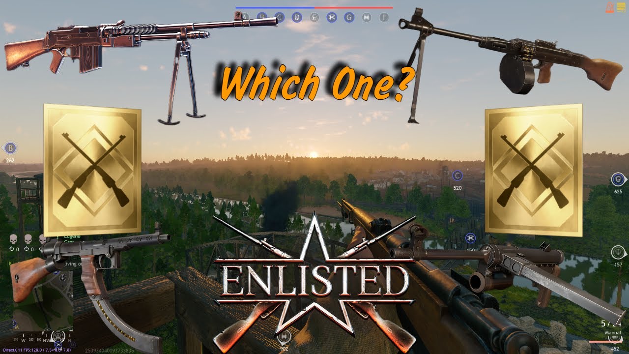 Test Range: Gold Weapons Part2 - Enlisted - YouTube