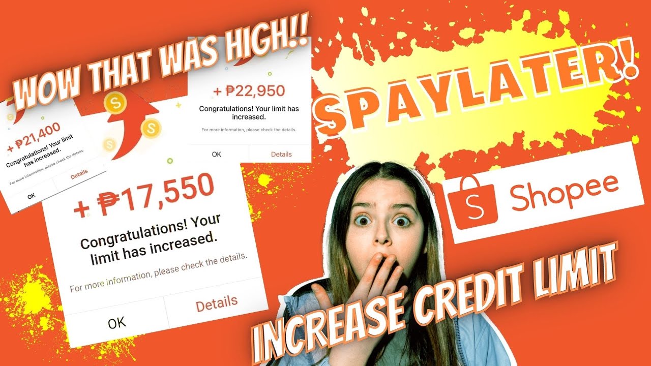 How Shopee SPayLater INCREASE Credit Limit - YouTube