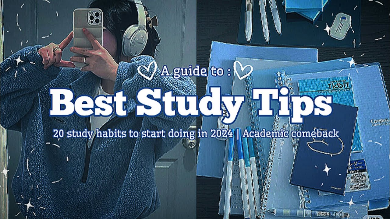 20 study habits to start doing in 2024 | Academic comeback #study #2024 ...