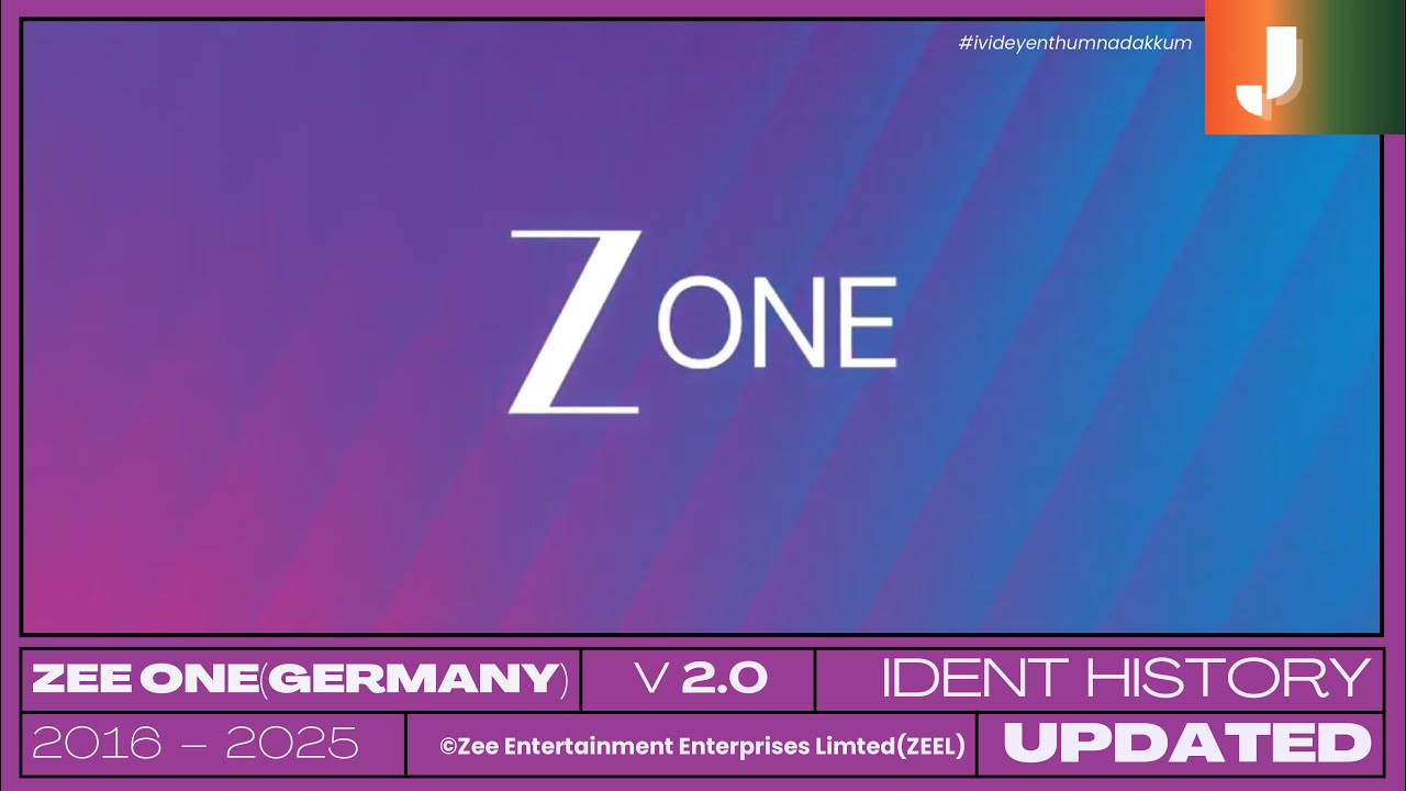 [UPDATED] Zee One(Germany) | Channel Idents History (2016-2025) #jjprod ...