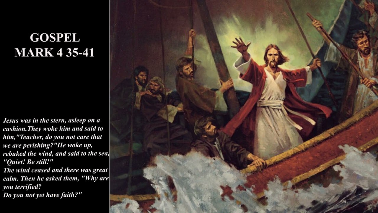 Gospel Reflection Mark 4 35 41 28 January 2023 YouTube Gospel Reflection Mark 4 35 41 28 January 2023 YouTube