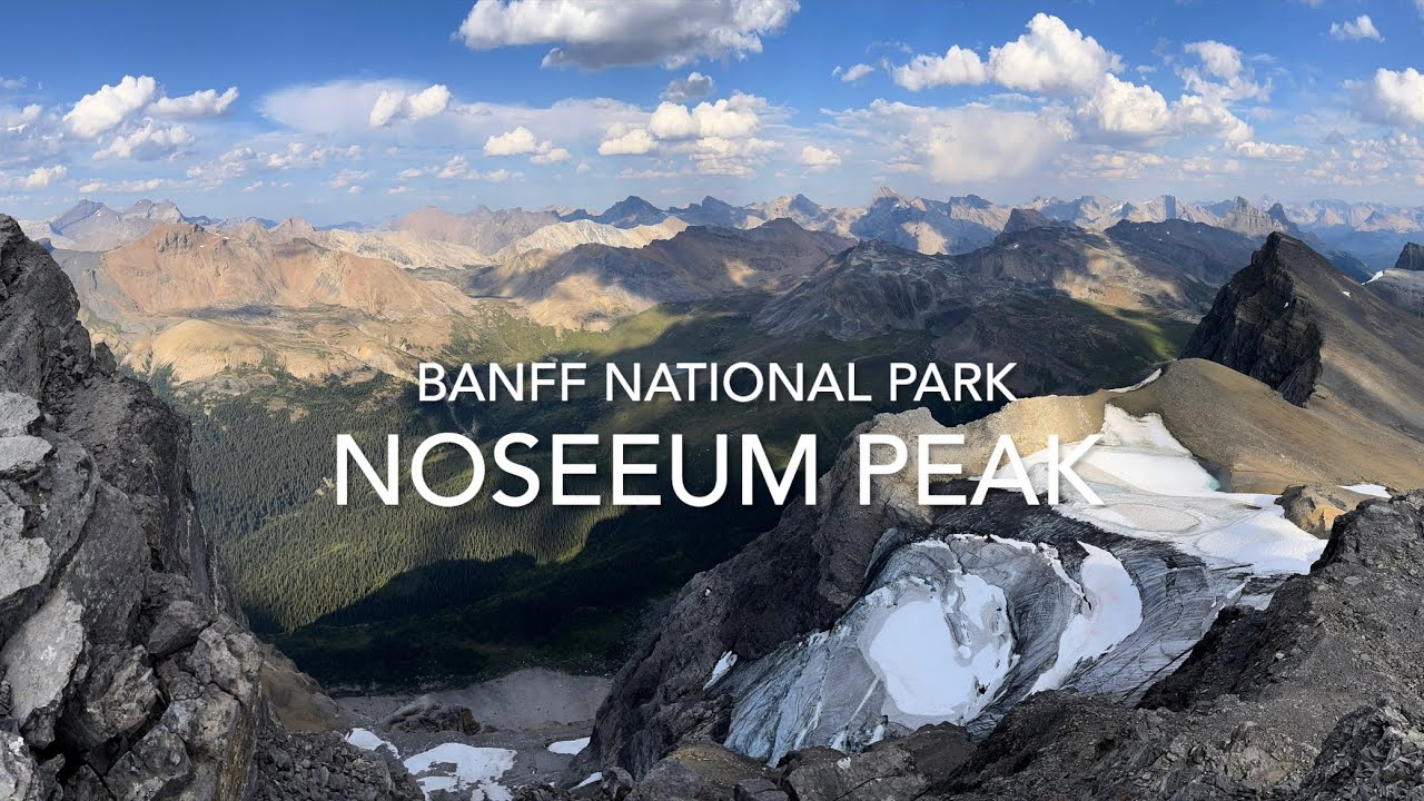 Noseeum Peak Scramble, Banff National Park - YouTube
